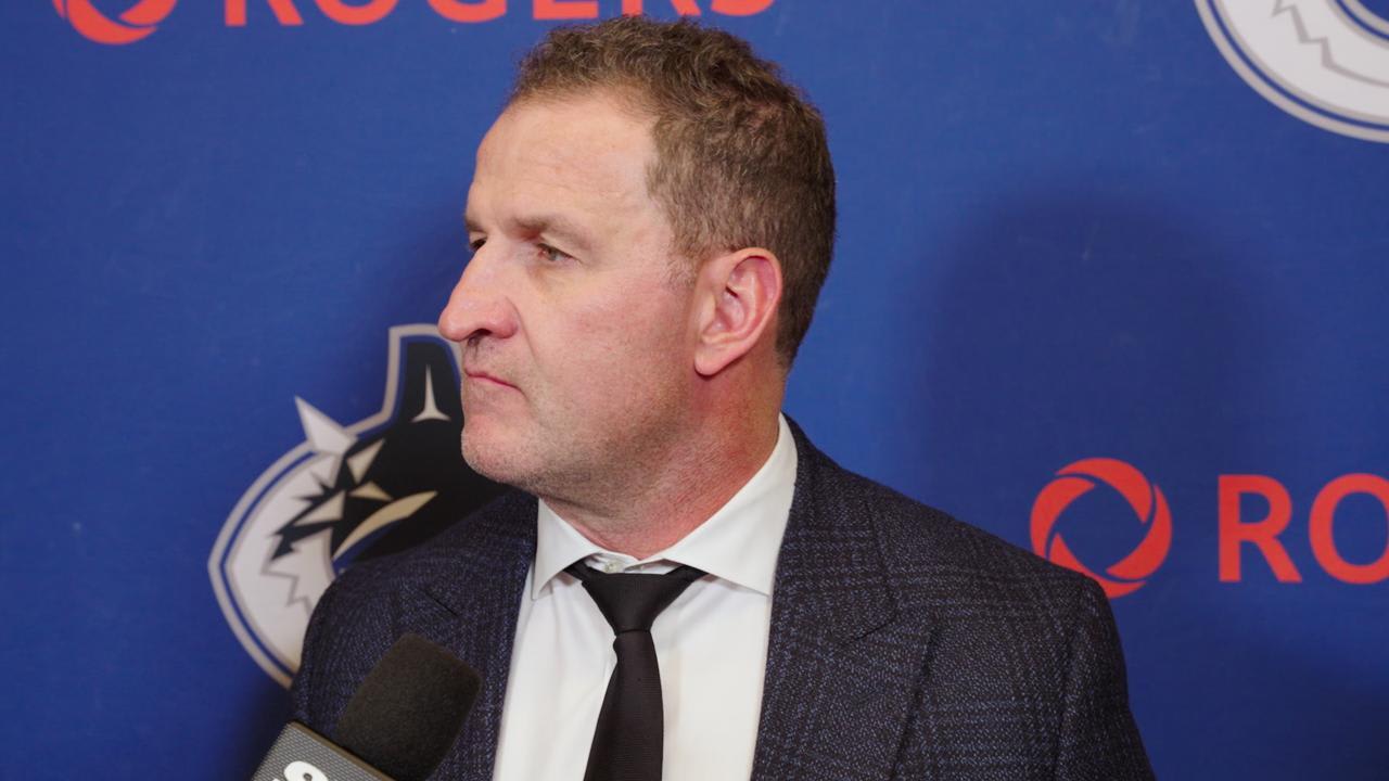 POSTGAME | Foote at Red Wings | Vancouver Canucks