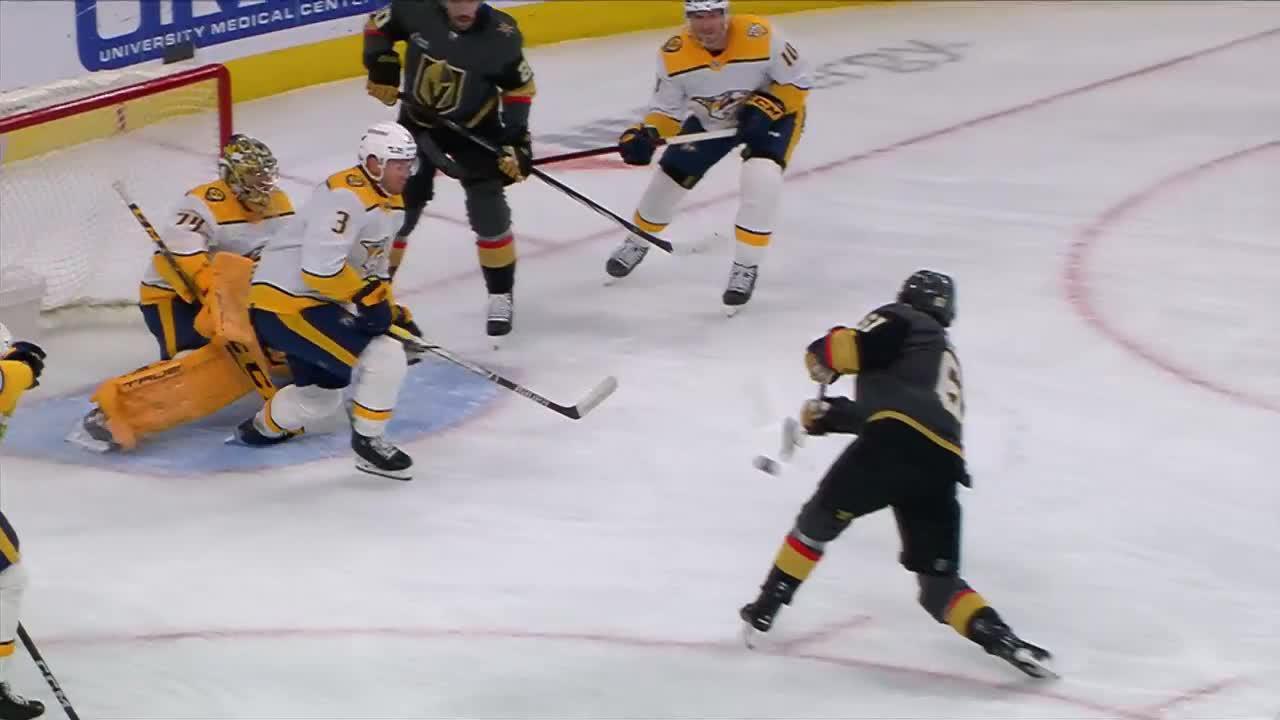 Mark Stone with a Hat Trick vs. Nashville Predators | Vegas Golden Knights