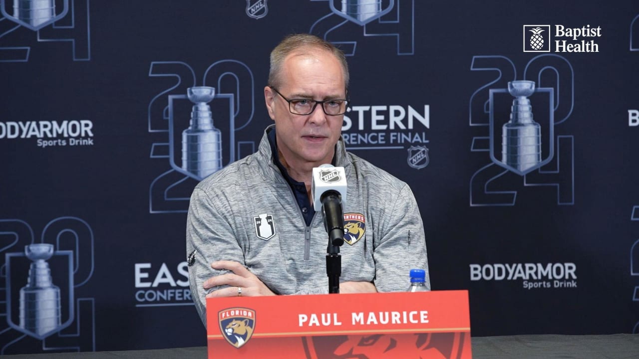 Media Availability: Paul Maurice | Florida Panthers