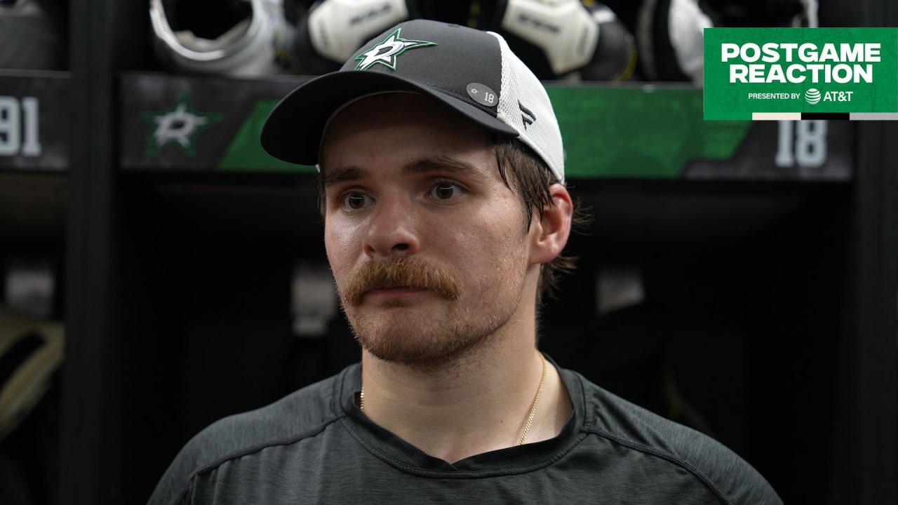 COL@DAL Postgame: Sam Steel | Dallas Stars