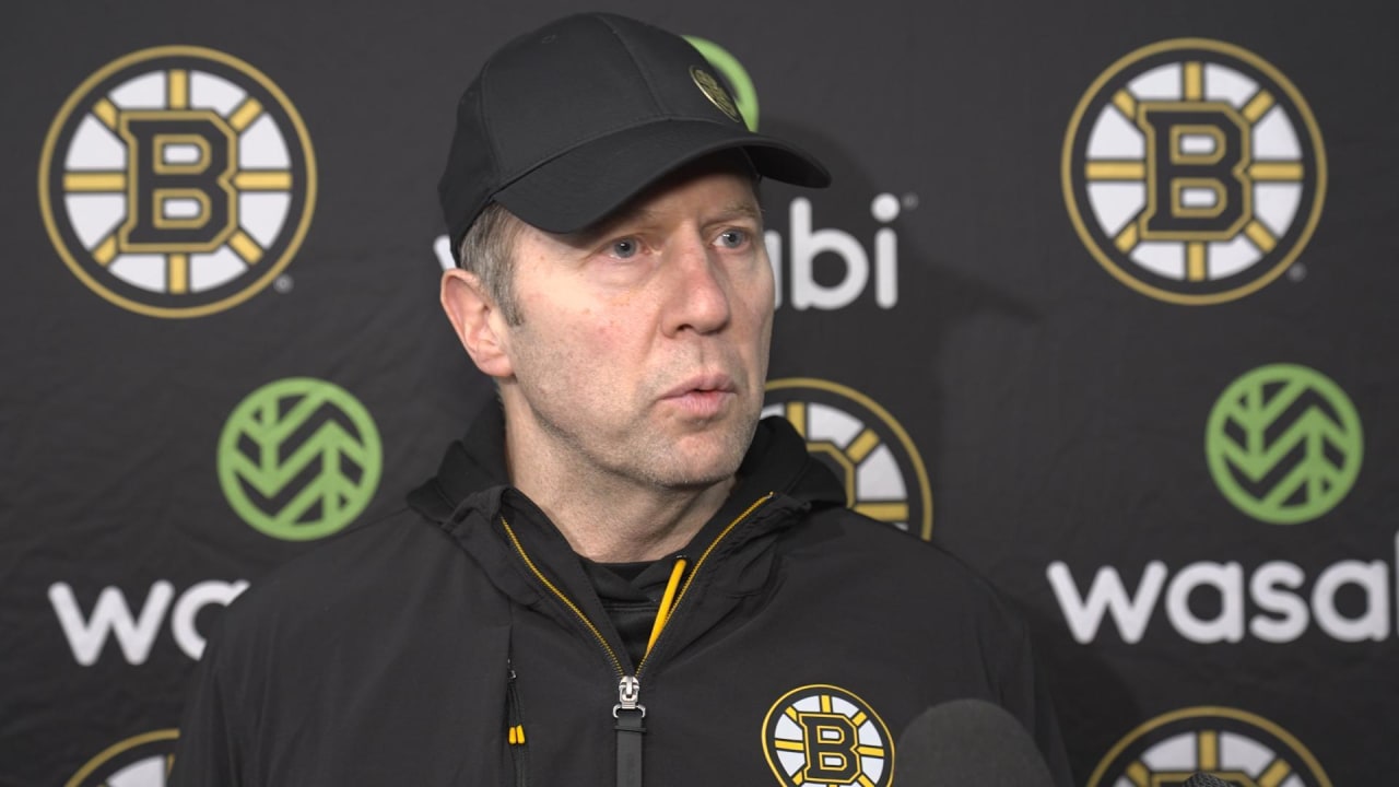 Press Room: Joe Sacco | Boston Bruins