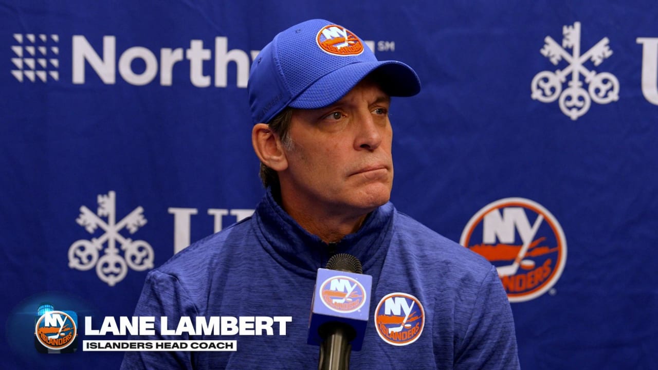 NYI vs MIN 11/7: Lane Lambert | New York Islanders