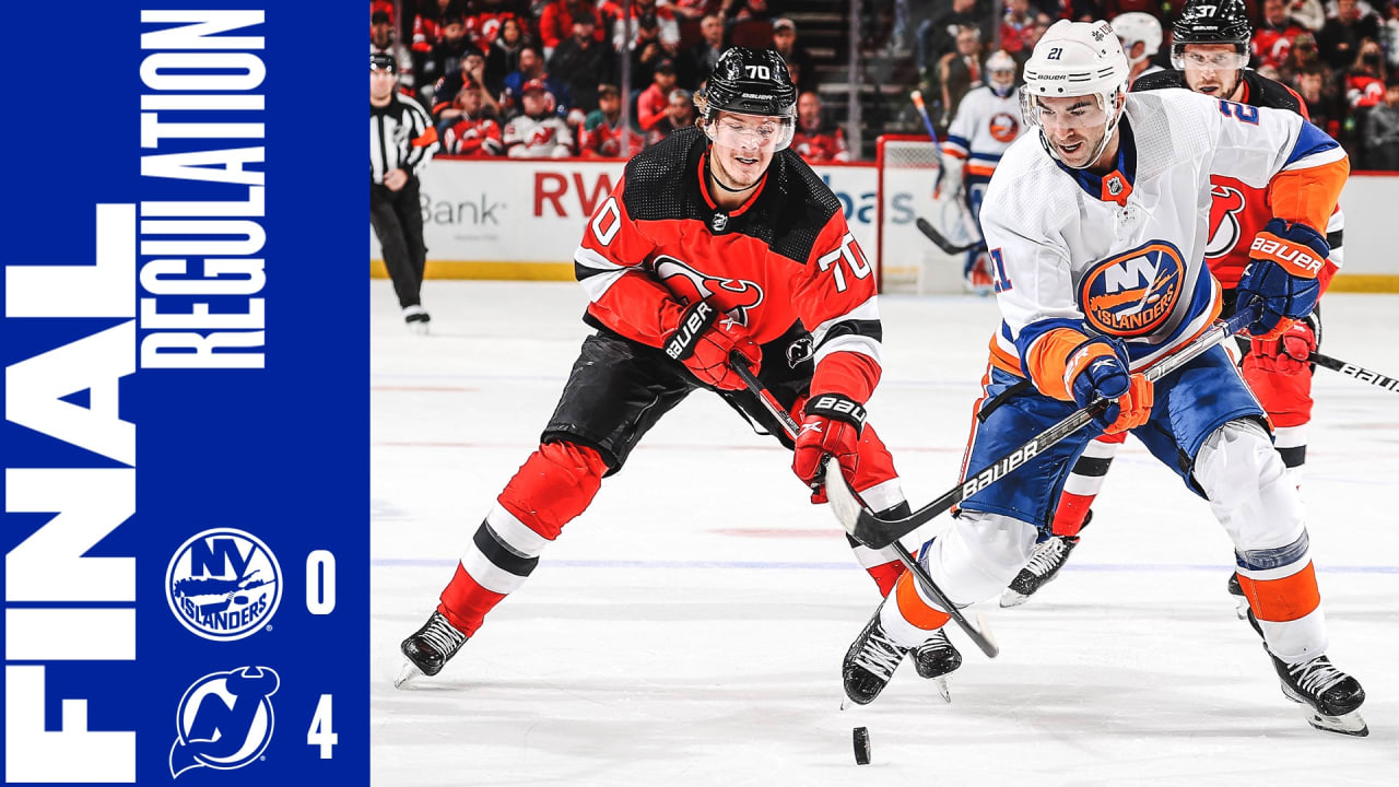 Rapid Recap: Devils 4, Islanders 0 | New York Islanders