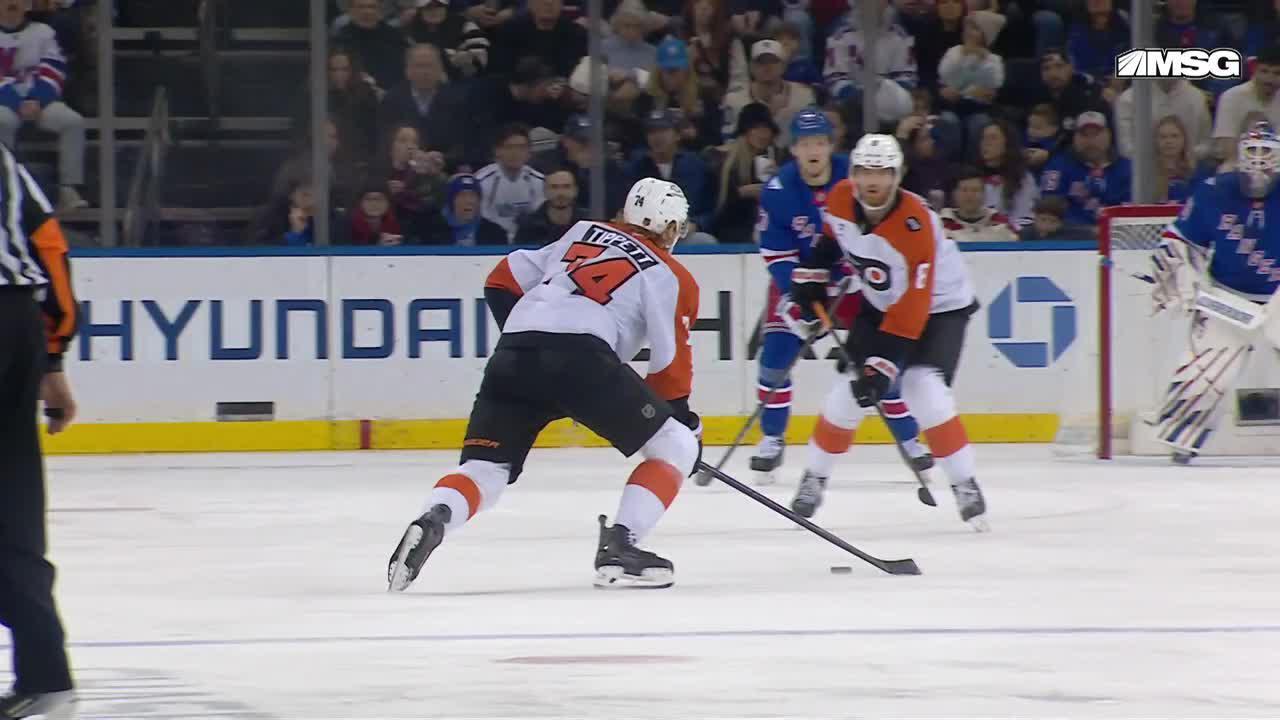 PHI@NYR: Tippett marque un but contre Igor Shesterkin | LNH.com