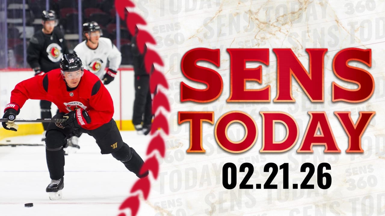 Sens Today: D Corps Building Back up to Game Form | Ottawa Senators