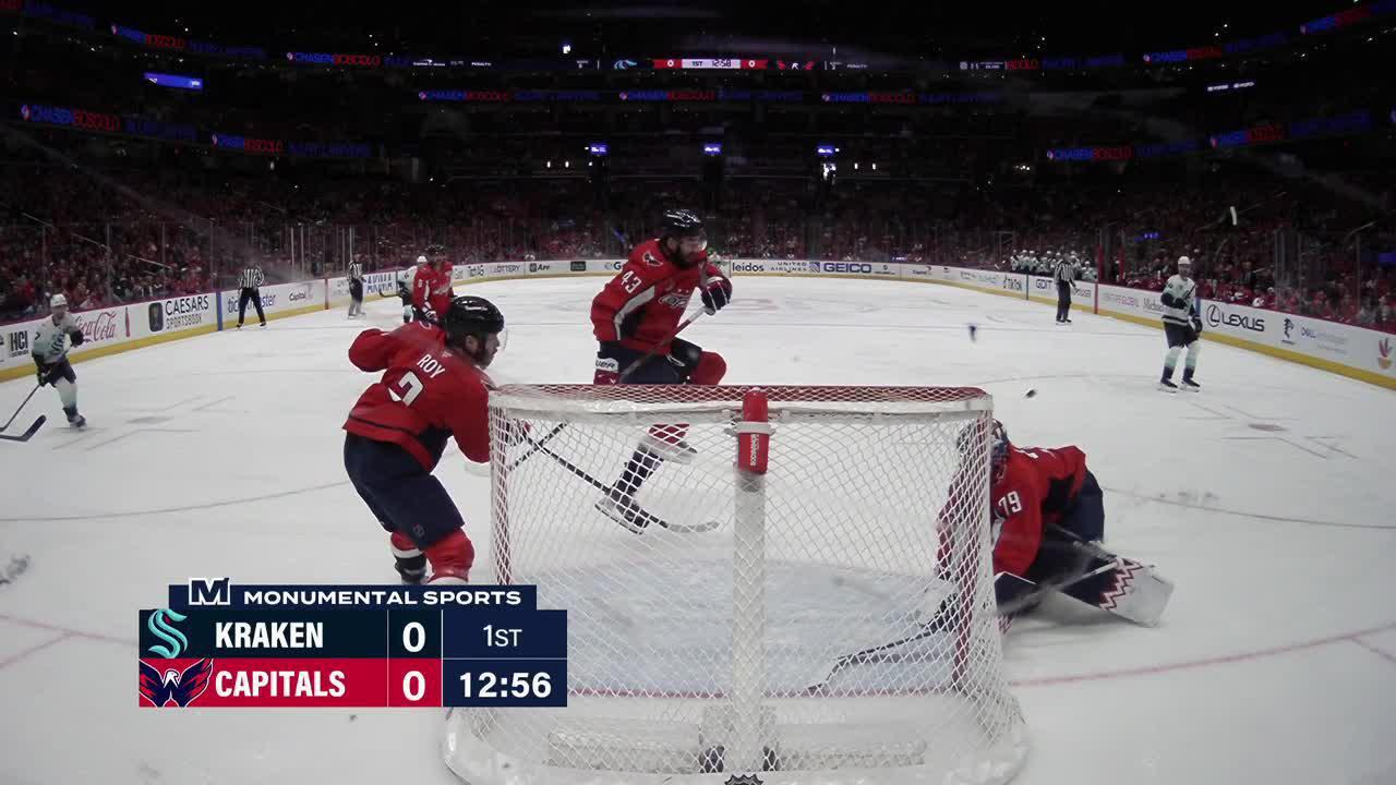 SEA@WSH: Lindgren with a great save against Eeli Tolvanen | Washington ...
