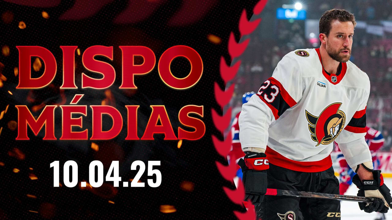 Kurtis MacDermid dispo média d'après-match contre MTL | Sénateurs d’Ottawa