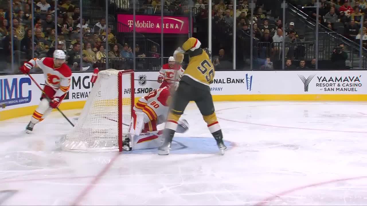 CGY@VGK: Kolesar scores goal against Dan Vladar | Vegas Golden Knights