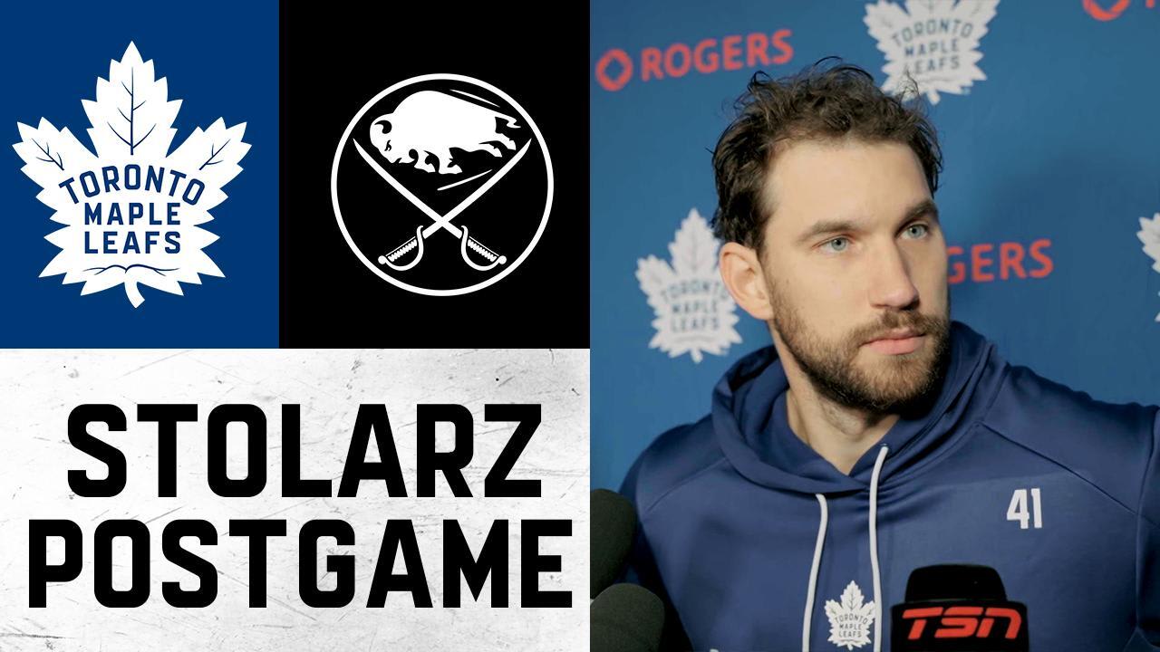 Anthony Stolarz | Post Game at Buffalo Sabres | October 24, 2025 ...