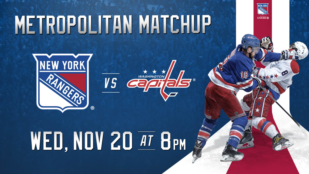 Rangers vs. Capitals | New York Rangers