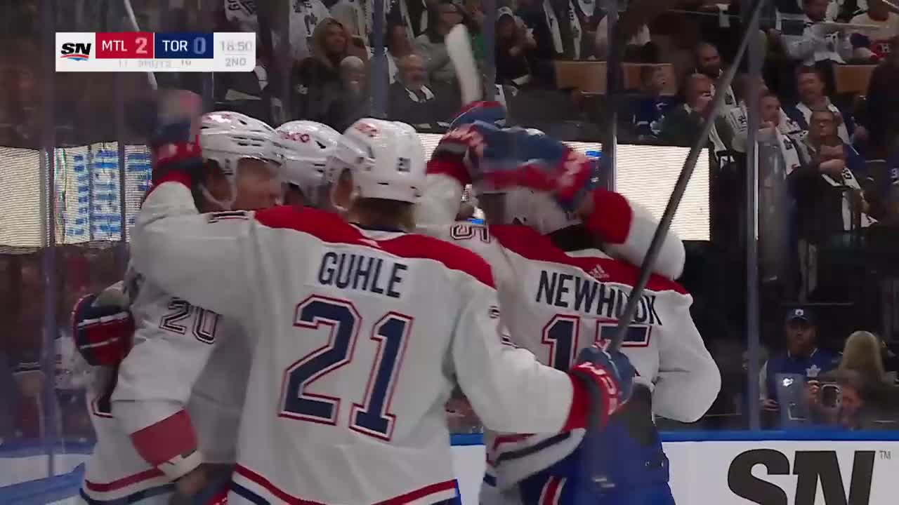 Newhook's deflection goal | NHL.com