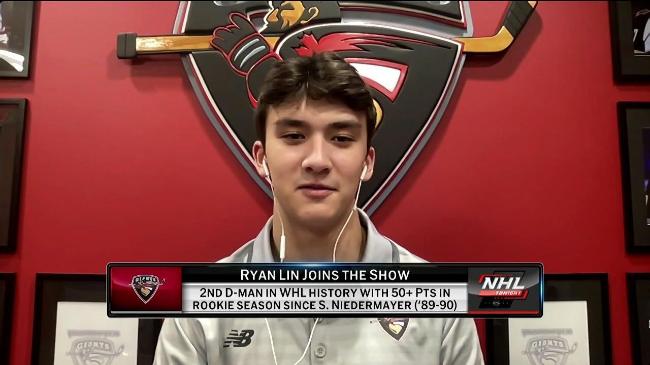 Ryan Lin joins NHL Tonight: First Shift | NHL.com