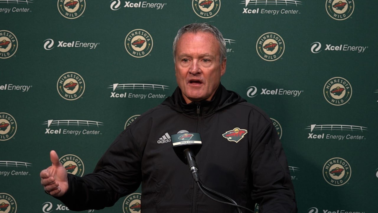 Evason Pregame vs. FLA 10/12 | Minnesota Wild