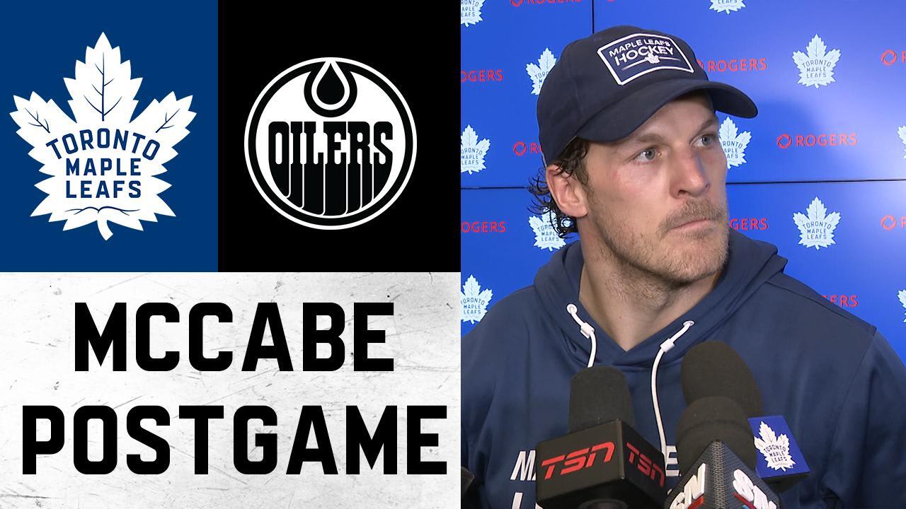 Jack McCabe | Post Game | Toronto Maple Leafs
