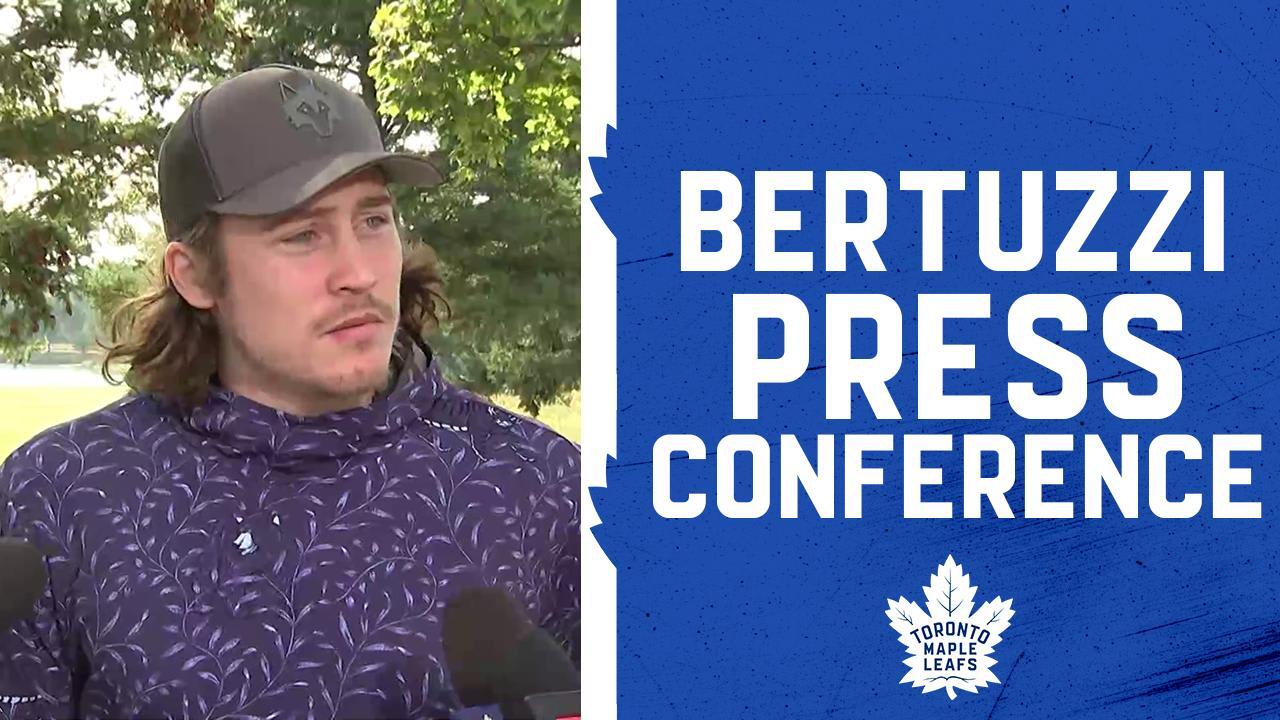 Tyler Bertuzzi | Media Availability | Toronto Maple Leafs