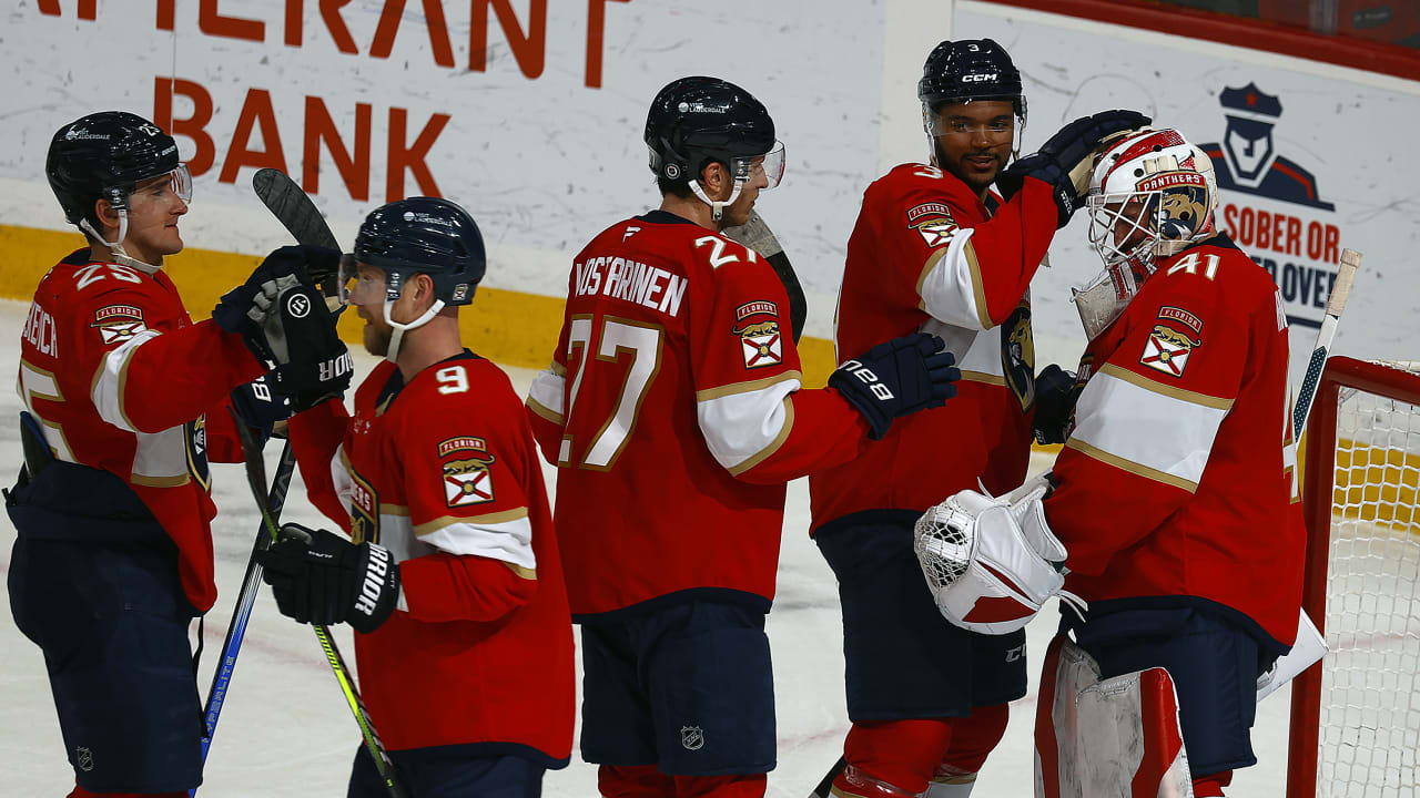 Vattentätt Panthers fortsätter vinna: ”Flyter på bra" | NHL.com/sv