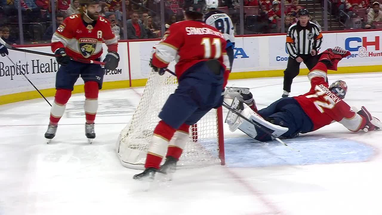 Bobrovsky flashes glove | NHL.com