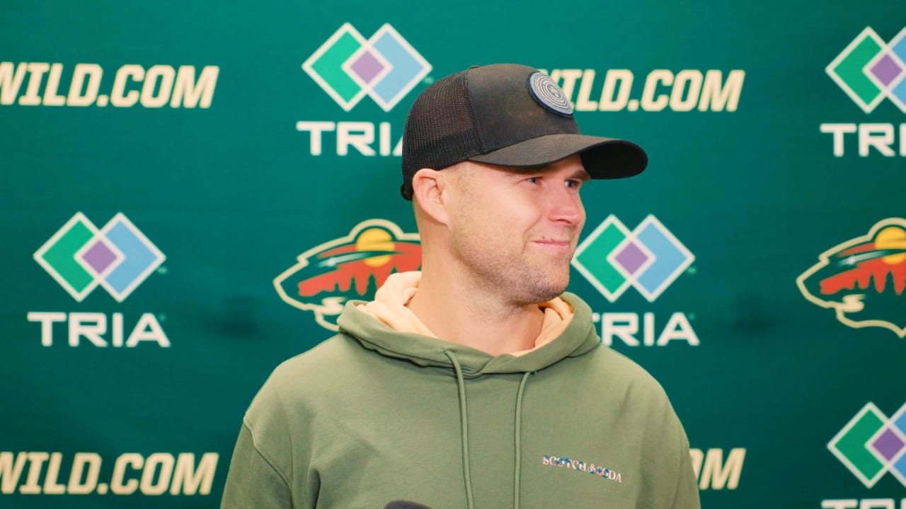 Bouchard Pregame vs. Winnipeg 10/28 | Minnesota Wild