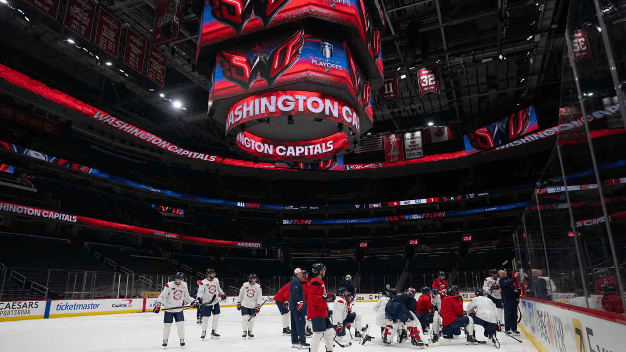 Caps Prepare for Clash with Canadiens | Washington Capitals