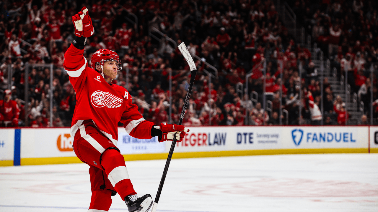 RECAP: Red Wings lose lead late, recover for 5-4 overtime win against ...