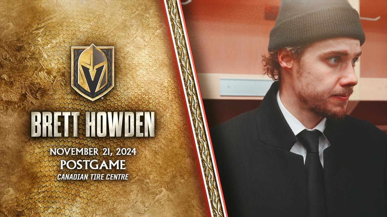 Brett Howden Postgame 11/21 | Vegas Golden Knights