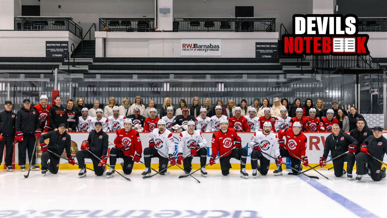 Devils Practice in Front of Moms | NOTEBOOK | New Jersey Devils