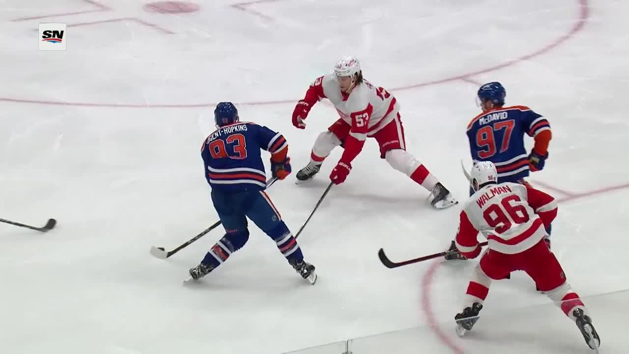 DET@EDM: Nugent-Hopkins scores goal against Alex Lyon | NHL.com DET@EDM: Nugent-Hopkins scores goal against Alex Lyon | NHL.com