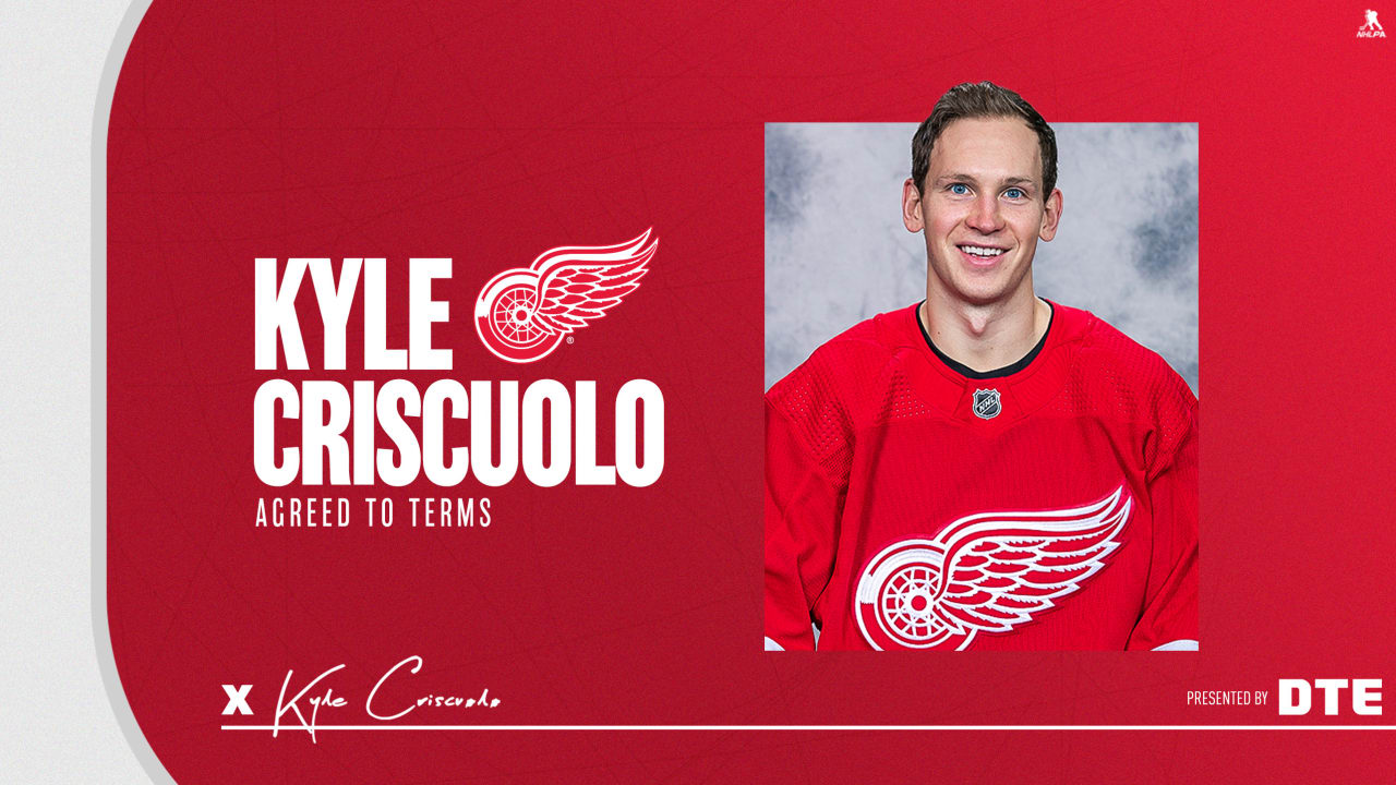 Red Wings agree to two-year extension with Kyle Criscuolo | Detroit Red ...