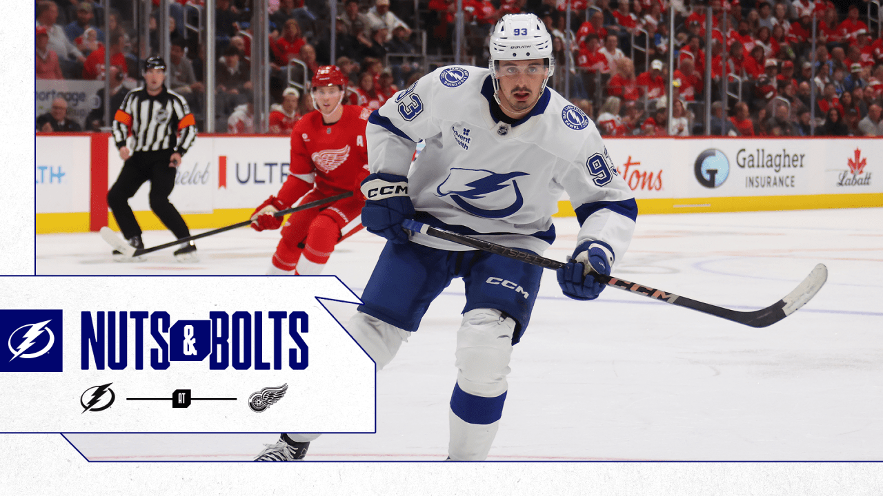 Nuts & Bolts: An early puck drop on Black Friday in Detroit | Tampa Bay ...
