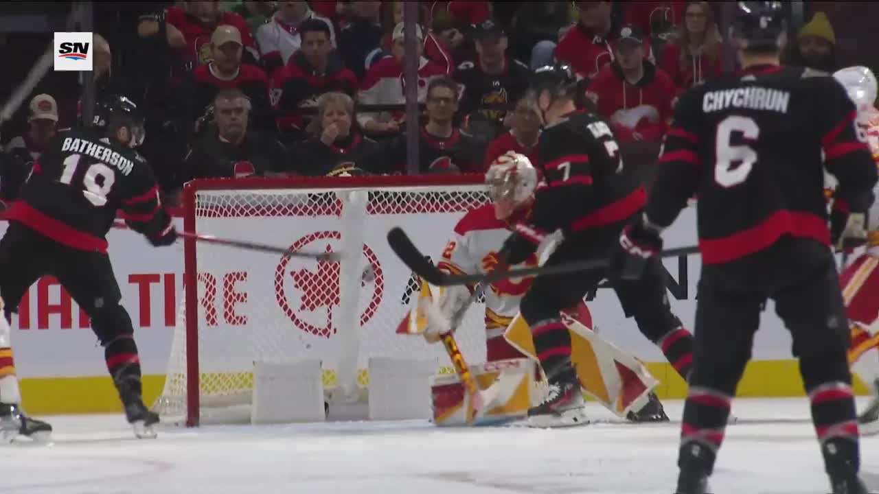 Batherson bats in power-play goal | NHL.com