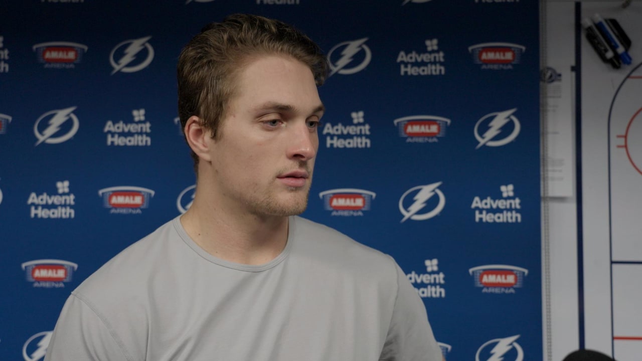 Mitchell Chaffee | Pregame vs Rangers | Tampa Bay Lightning