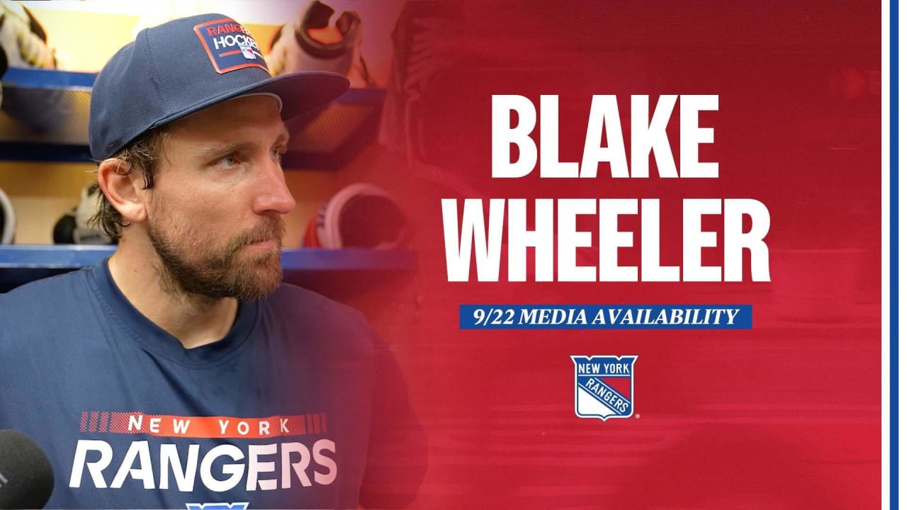 Media Availability: Wheeler | New York Rangers