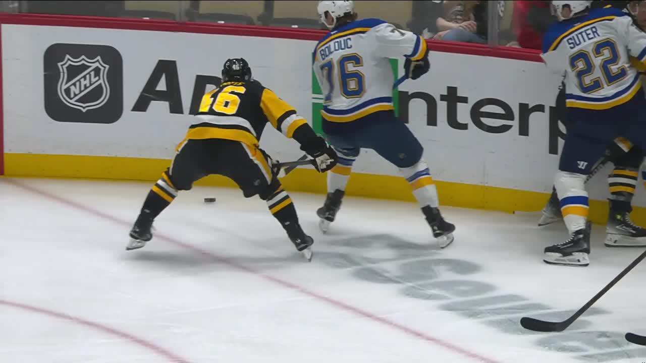 STL@PIT: Graves scores goal against Jordan Binnington | Pittsburgh Penguins