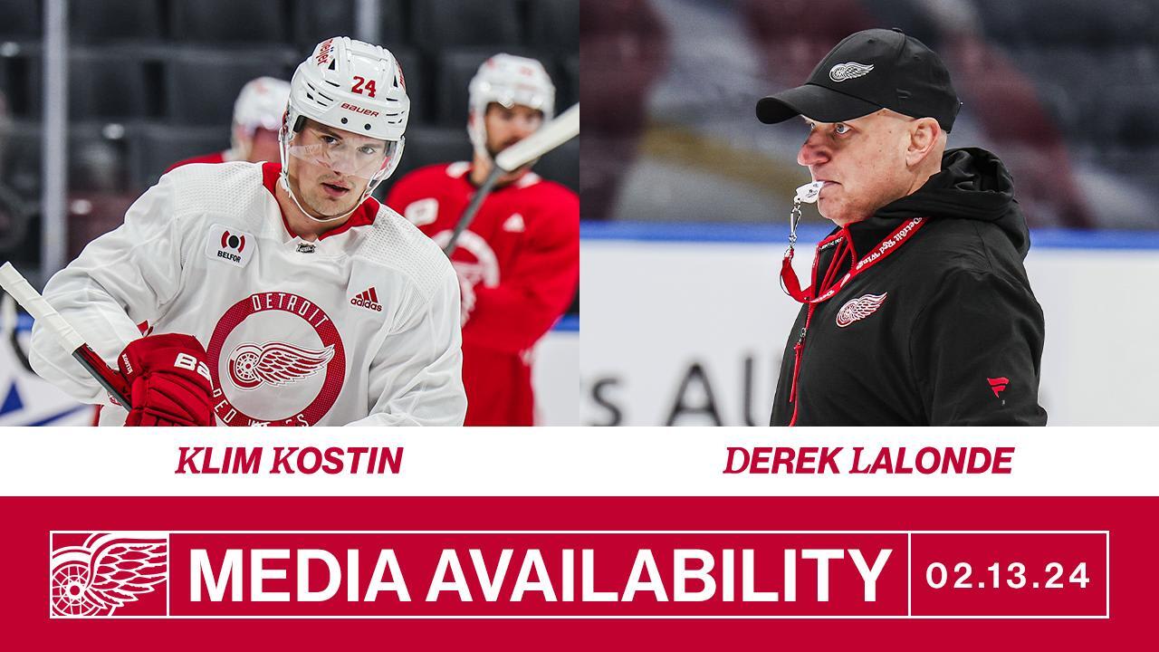 Kostin | Lalonde | Media | Detroit Red Wings