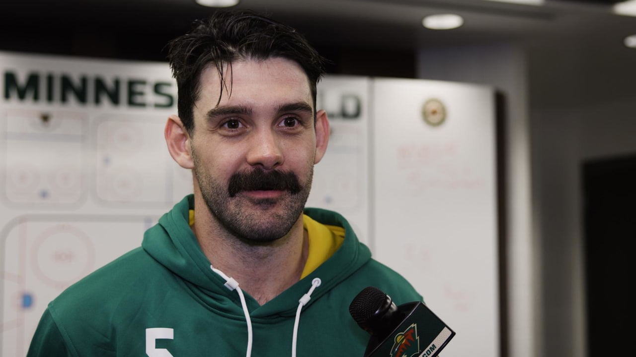 Middleton Postgame vs EDM 10/24 | Minnesota Wild