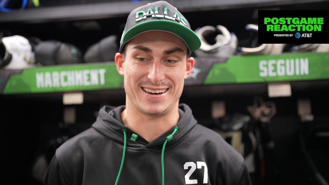 CHI@DAL Postgame: Mason Marchment | Dallas Stars