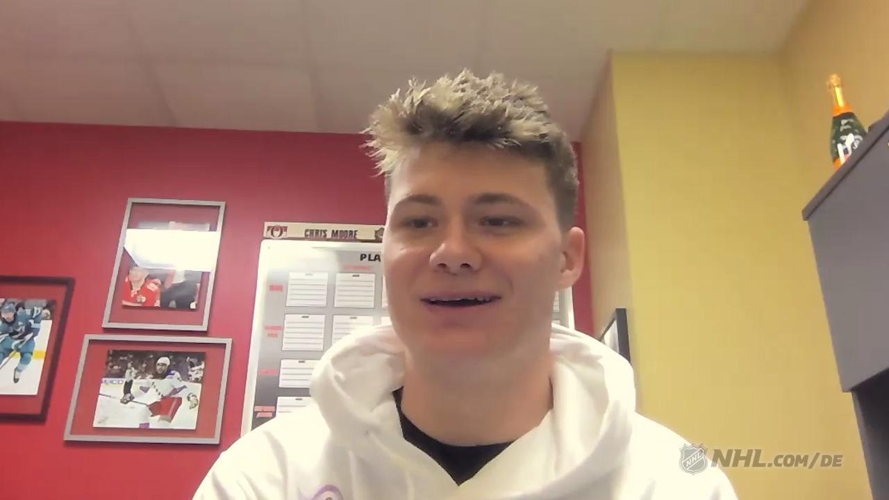 Stützle spricht über 200 Punkte | NHL.com/de
