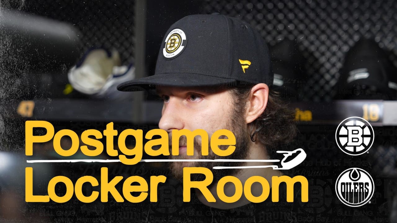 Locker Room Raw: H. Lindholm, Peeke, Zacha, Swayman | Boston Bruins