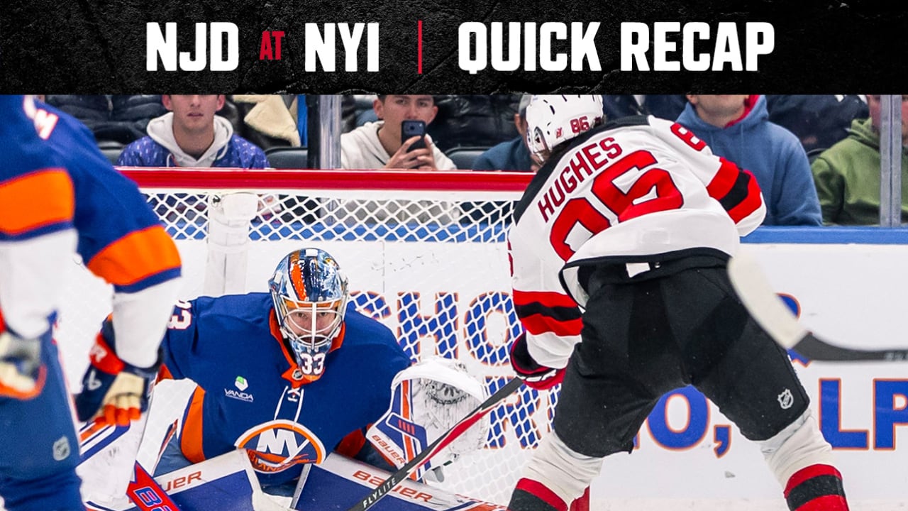 QUICK RECAP: Devils 1 at Islanders 2 | New Jersey Devils