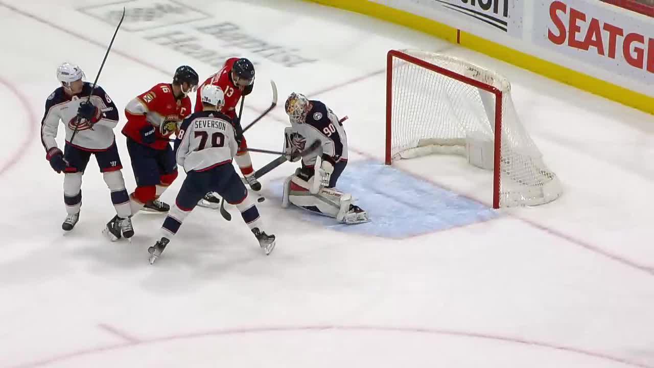 CBJ@FLA: Barkov scores goal against Blue Jackets | NHL.com