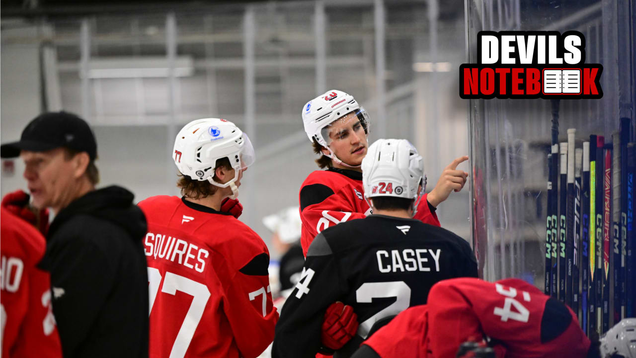 Devils Practice in Buffalo | NOTEBOOK | New Jersey Devils