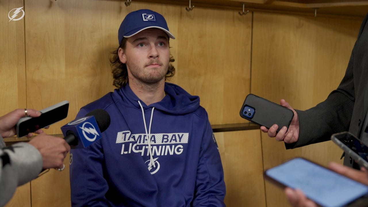 Conor Geekie | Postgame vs Florida Panthers | Tampa Bay Lightning