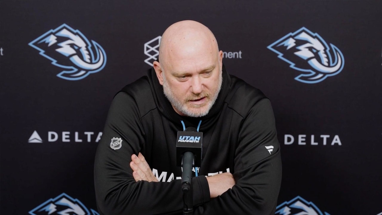 PRE-GAME: André Tourigny 11.12.25 | Utah Mammoth