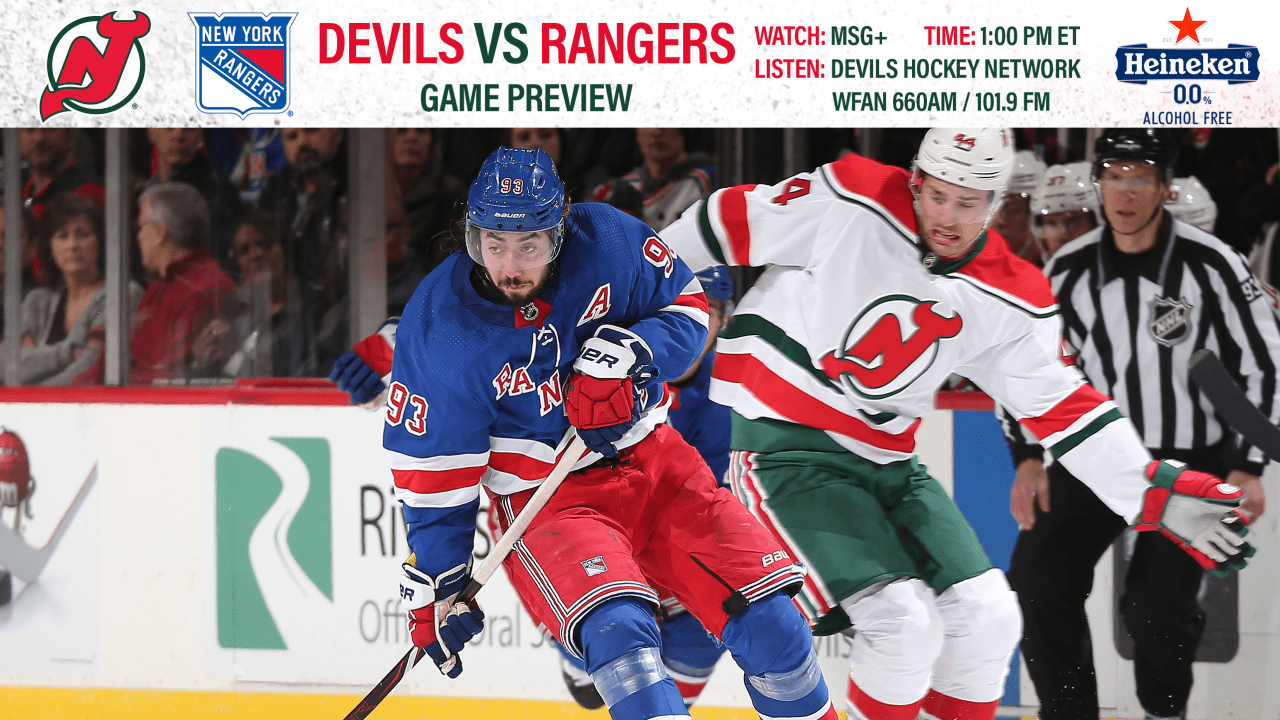 PREVIEW: Devils vs. Rangers | New Jersey Devils