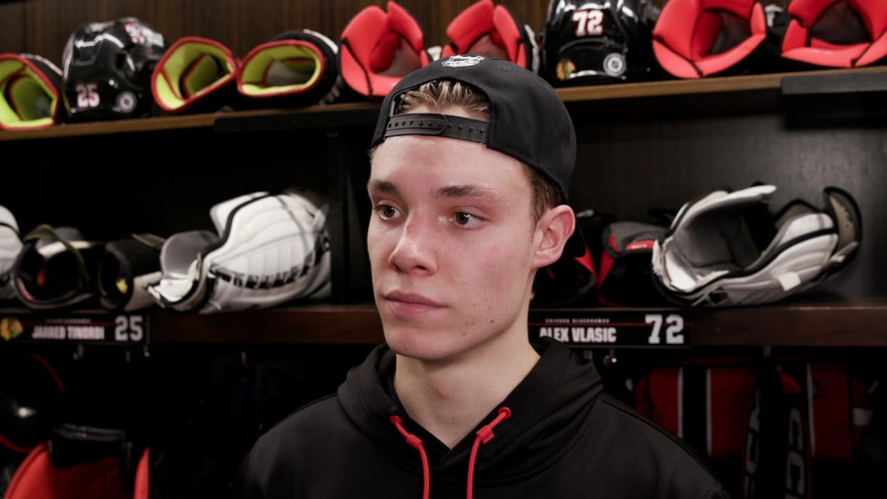 Vlasic on Goal, OT Loss to NYR | Chicago Blackhawks