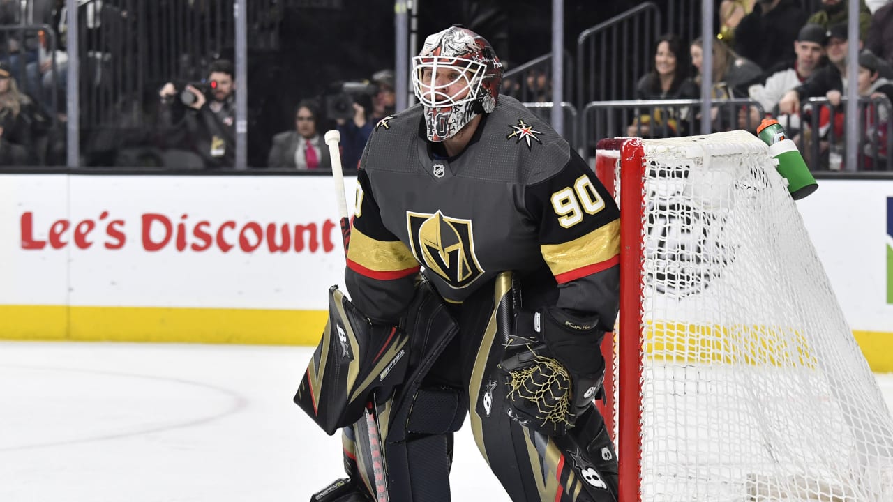 Lehner starting goalie for Golden Knights in round-robin opener | NHL.com
