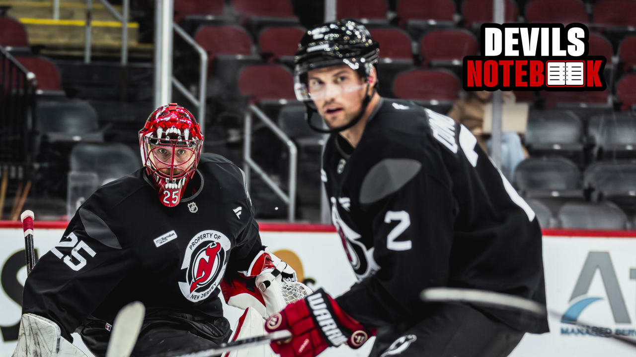 Devils Practice Ahead of Final Season Stretch | NOTEBOOK | New Jersey ...