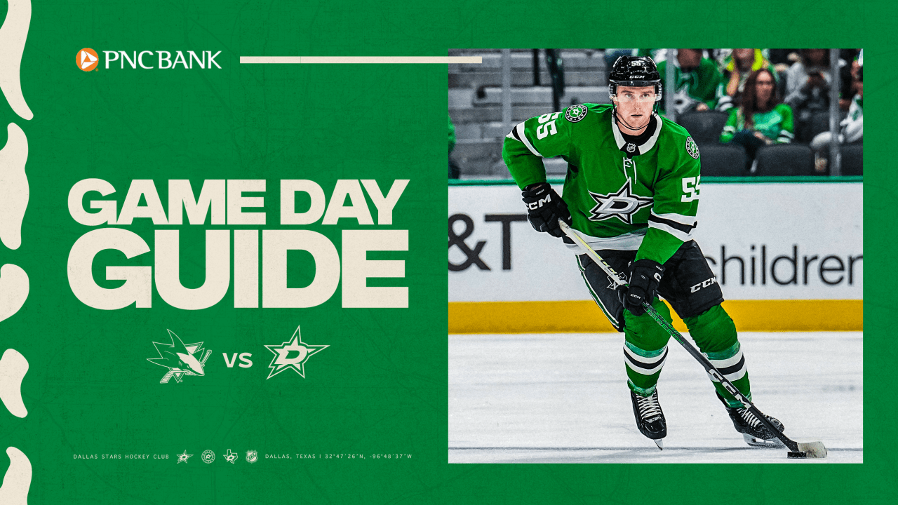 Game Day Guide: Stars vs Sharks | Dallas Stars