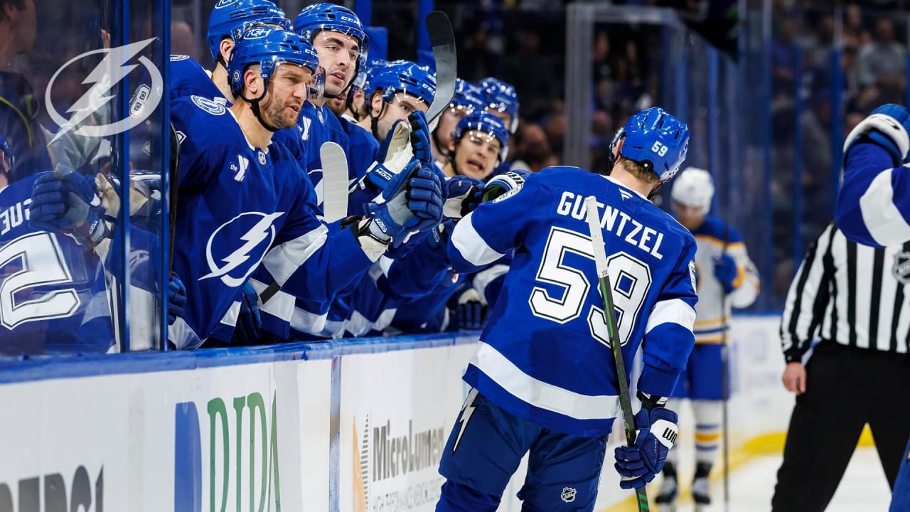 Guentzel finishes Cernak's feed | Tampa Bay Lightning