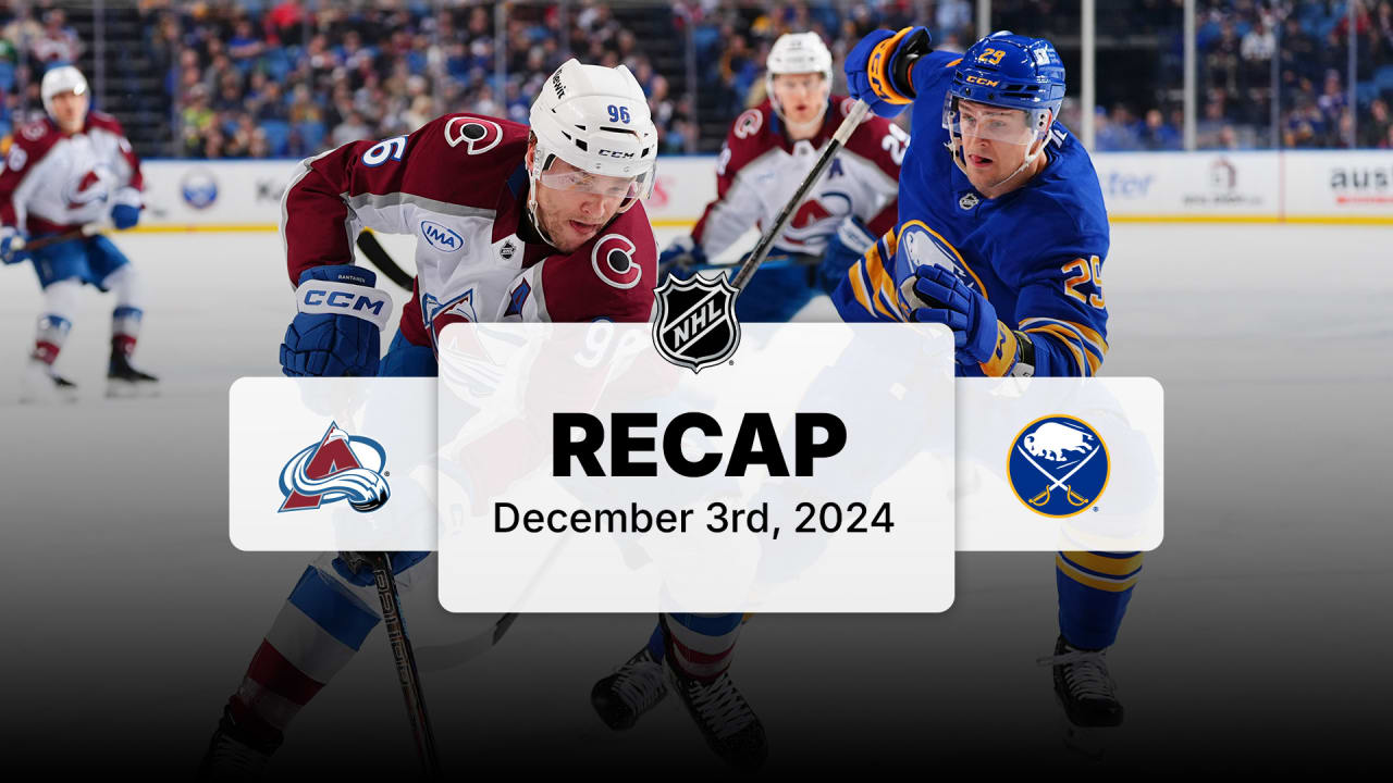 COL at BUF | Recap | NHL.com